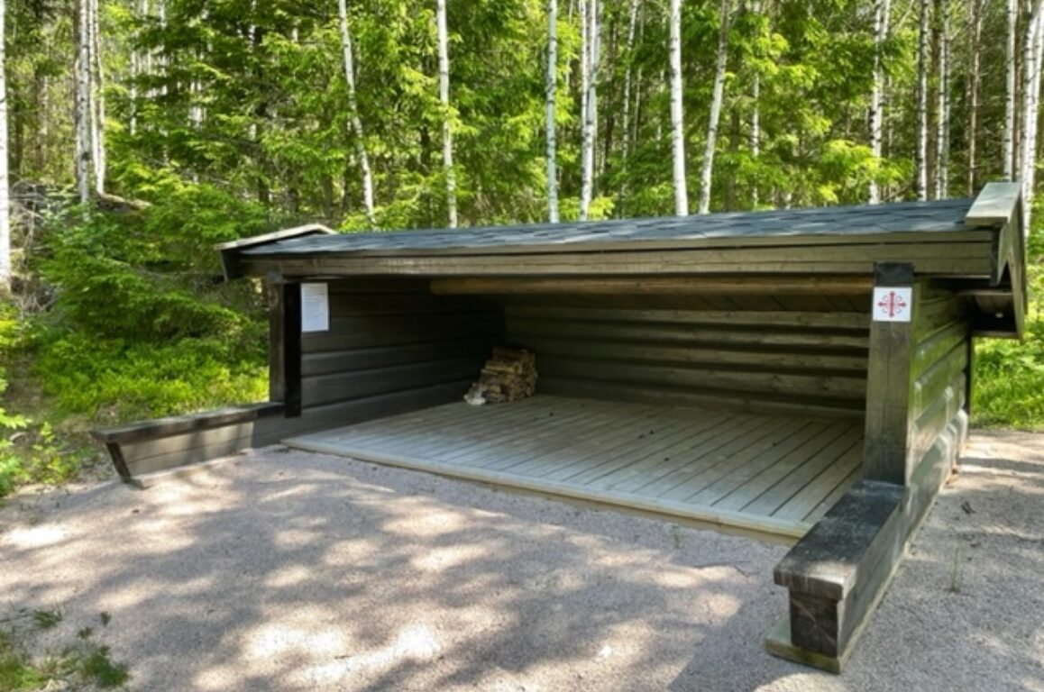 Pilegrimsleden | Gapahuk med grillplass Tobru, Halden